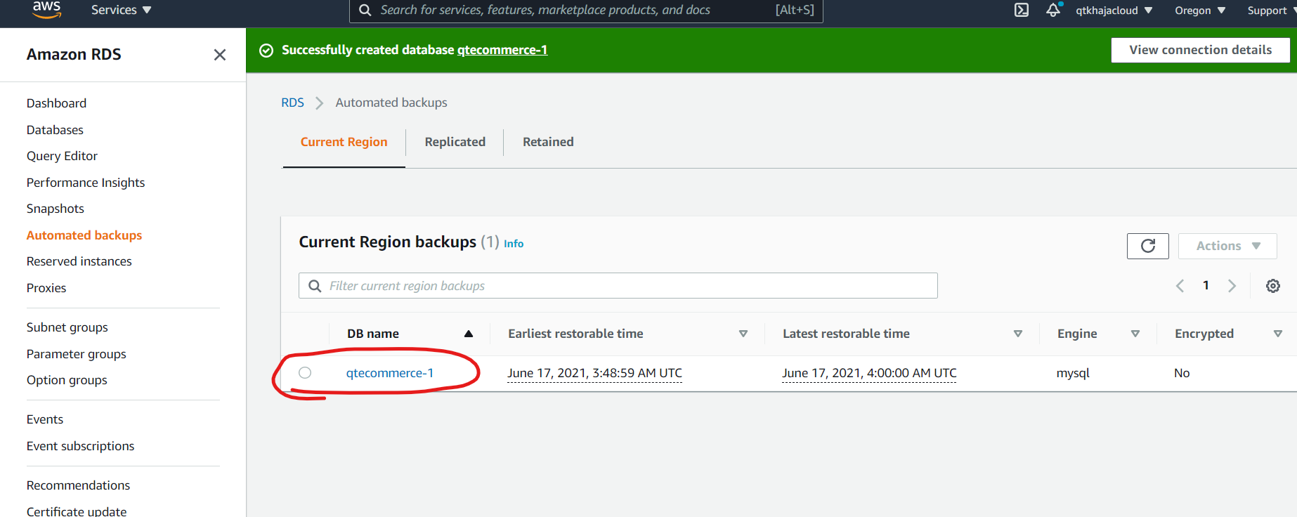 awsdb26 – Direct DevOps from Quality Thought