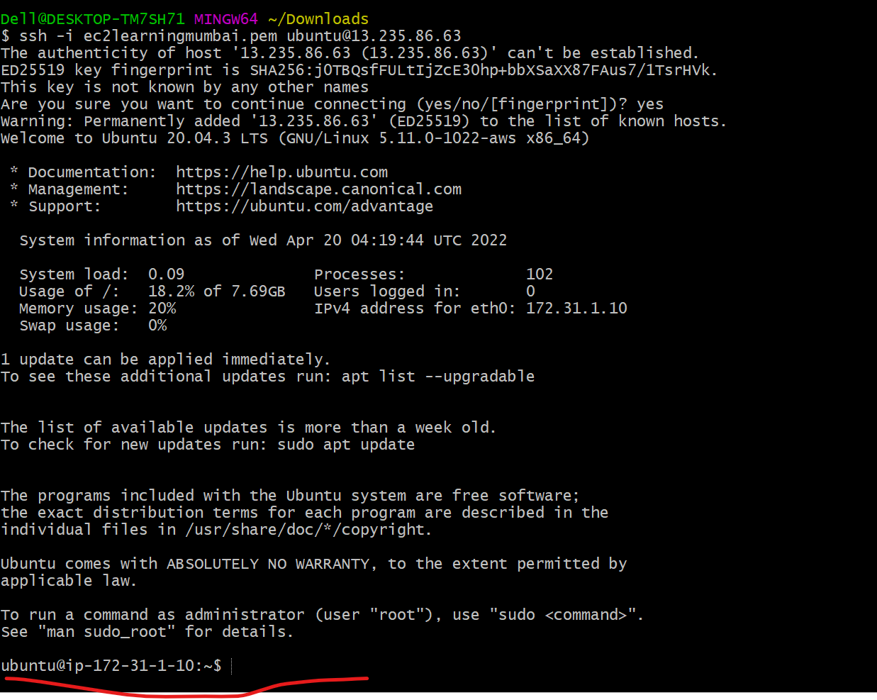 ec2_19 – Direct DevOps from Quality Thought