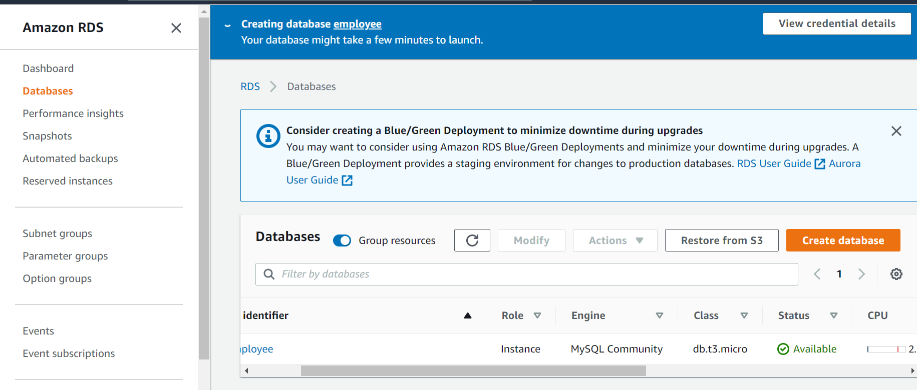 awsdb47 – Direct DevOps from Quality Thought