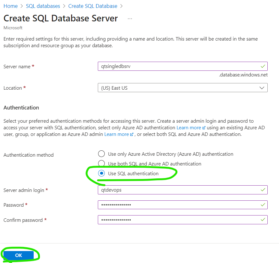 azsql16 – Direct DevOps from Quality Thought