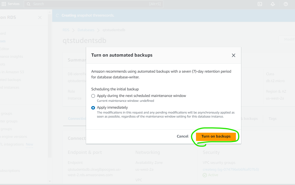 awsdb31 – Direct DevOps from Quality Thought